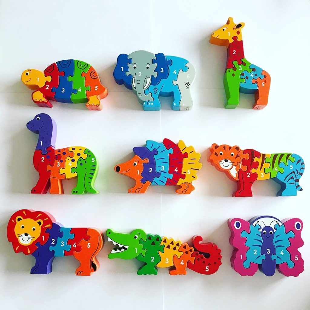 Lanka Kade 1 to 5 Animal Jigsaw Puzzles - Just